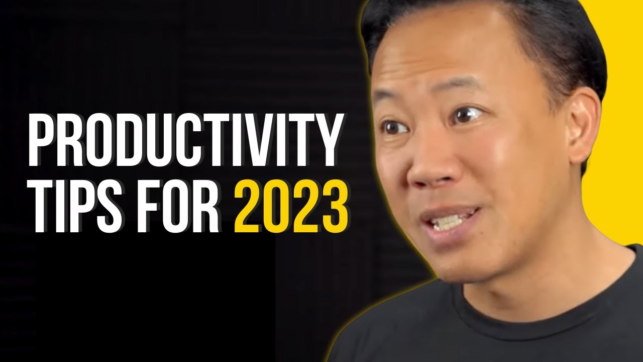 Best Productivity Tips For A Powerful 2023 | Jim Kwik - YouTube