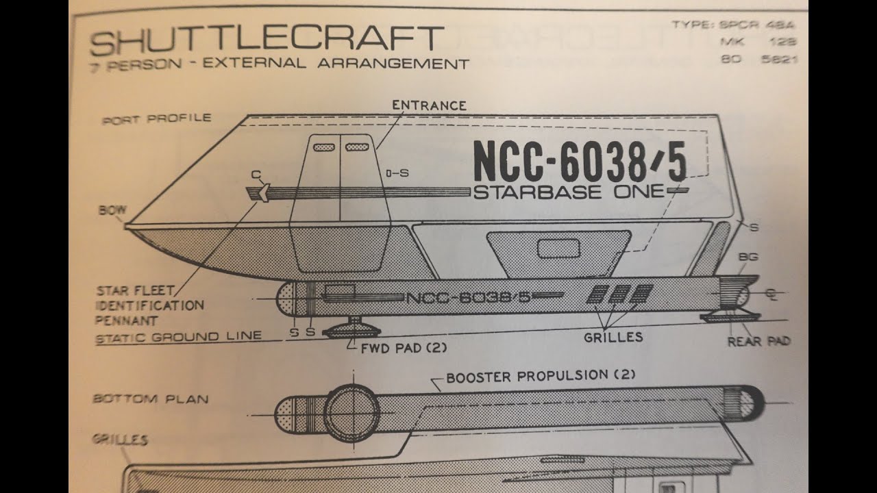 Star Trek TOS shuttlecraft design - YouTube