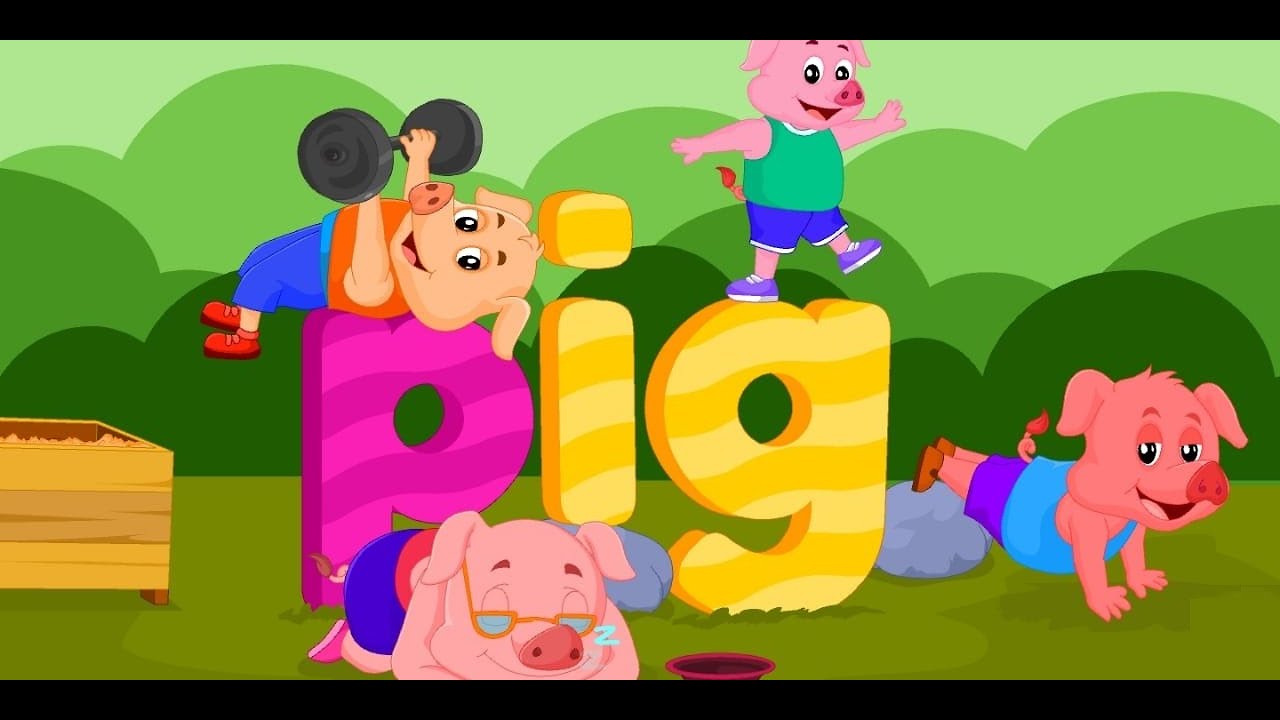 Phonics songs for children letter P || ABC songs for kids || Nursery ...