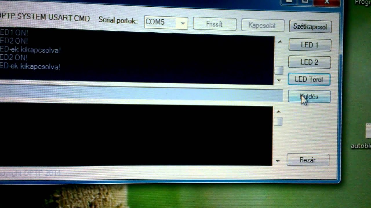DPTP System - Serial port - YouTube