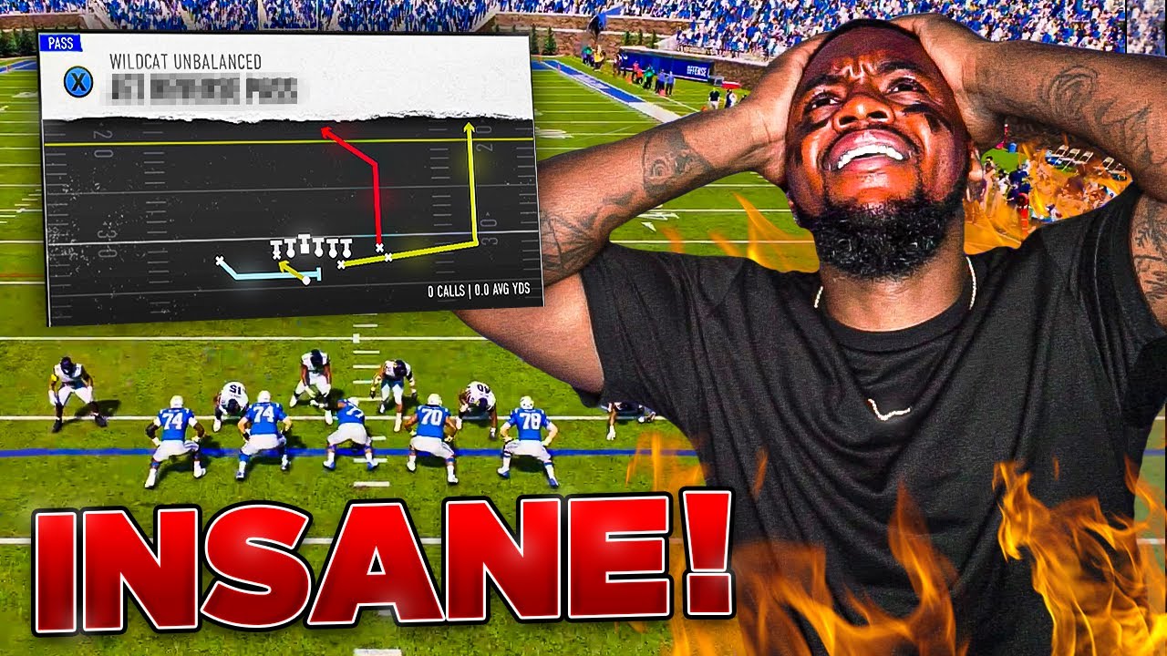 I PLAYED THE MOST TOXIC SCHEME IN COLLEGE FOOTBALL 25!!! - YouTube