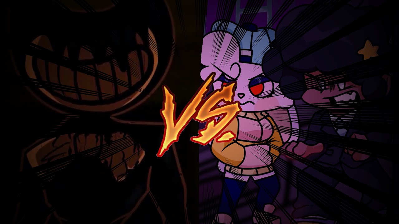 Inktastic (Fnf Bomblitz but Bendy,CesarFever and Tea sing it) - YouTube