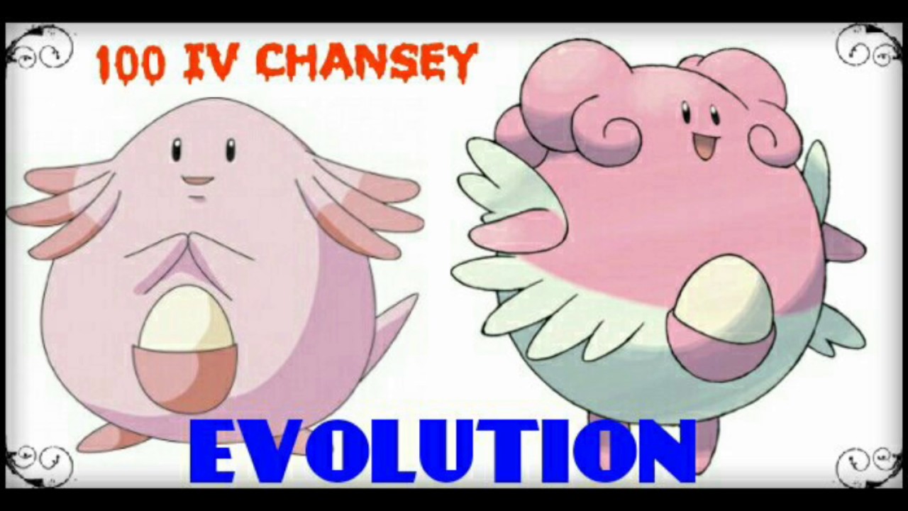POKÉMON GO - gen 2 / 100 iv chansey evolution - 1216 CP???? - YouTube