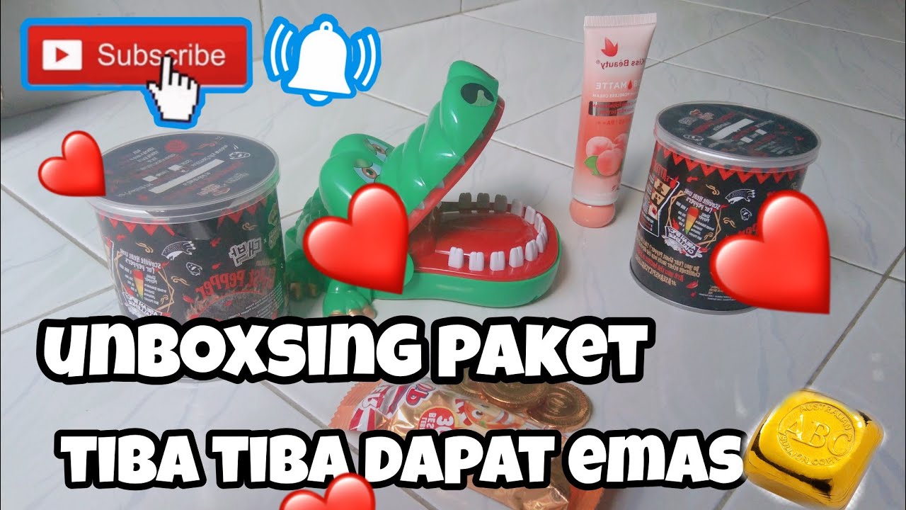 Unboxing Paket penuh..???? - YouTube