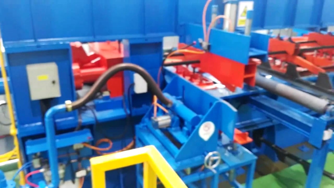 Hydro Tester For Steel Pipe Pressure Testing - YouTube