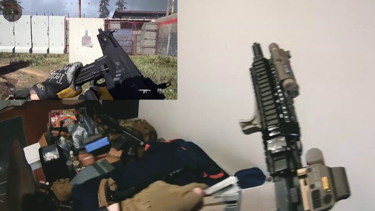 Modern Warfare 2019 Reload in Real Life - YouTube