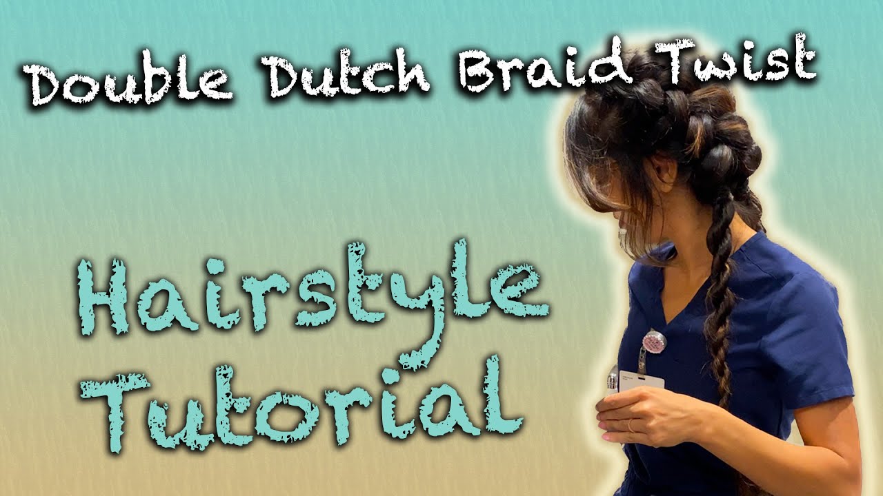 Double Dutch Braid Twist hairstyle tutorial! - YouTube