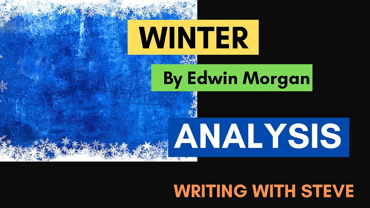 Winter by Edwin Morgan - Poem Summary and Analysis - YouTube