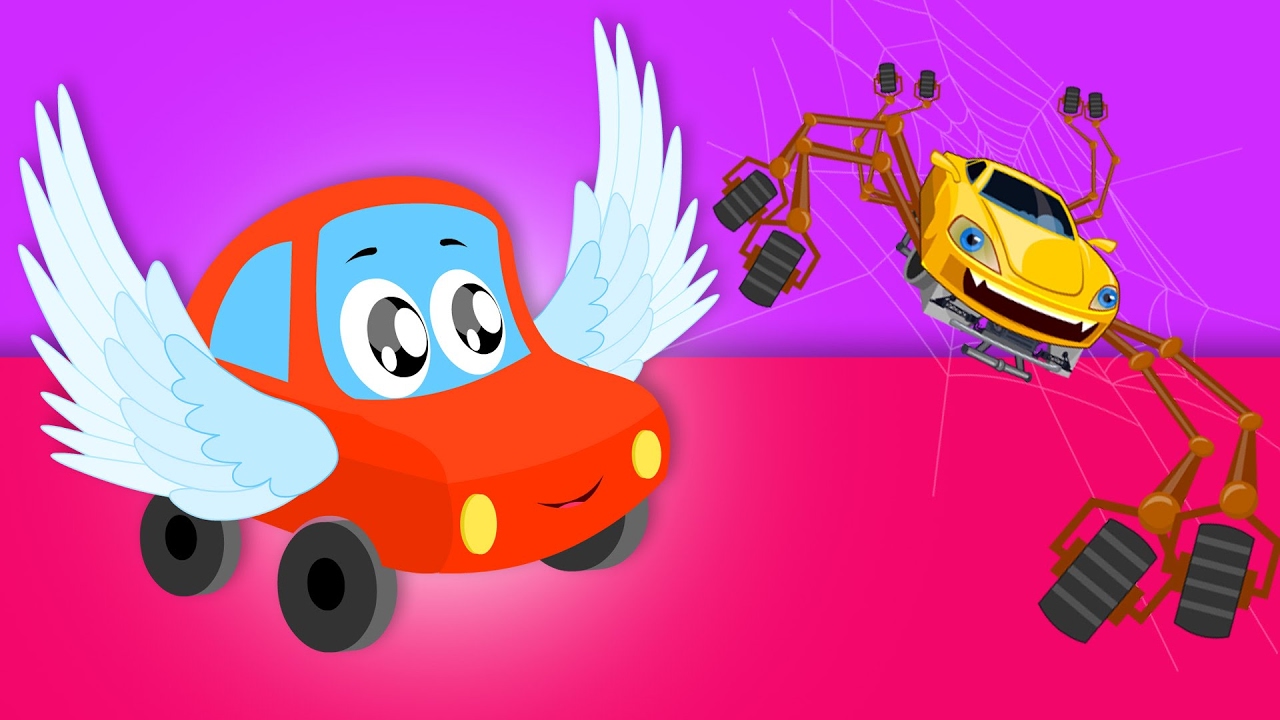 Cars Nursery Rhymes, Songs And Videos | Little Red Car - YouTube