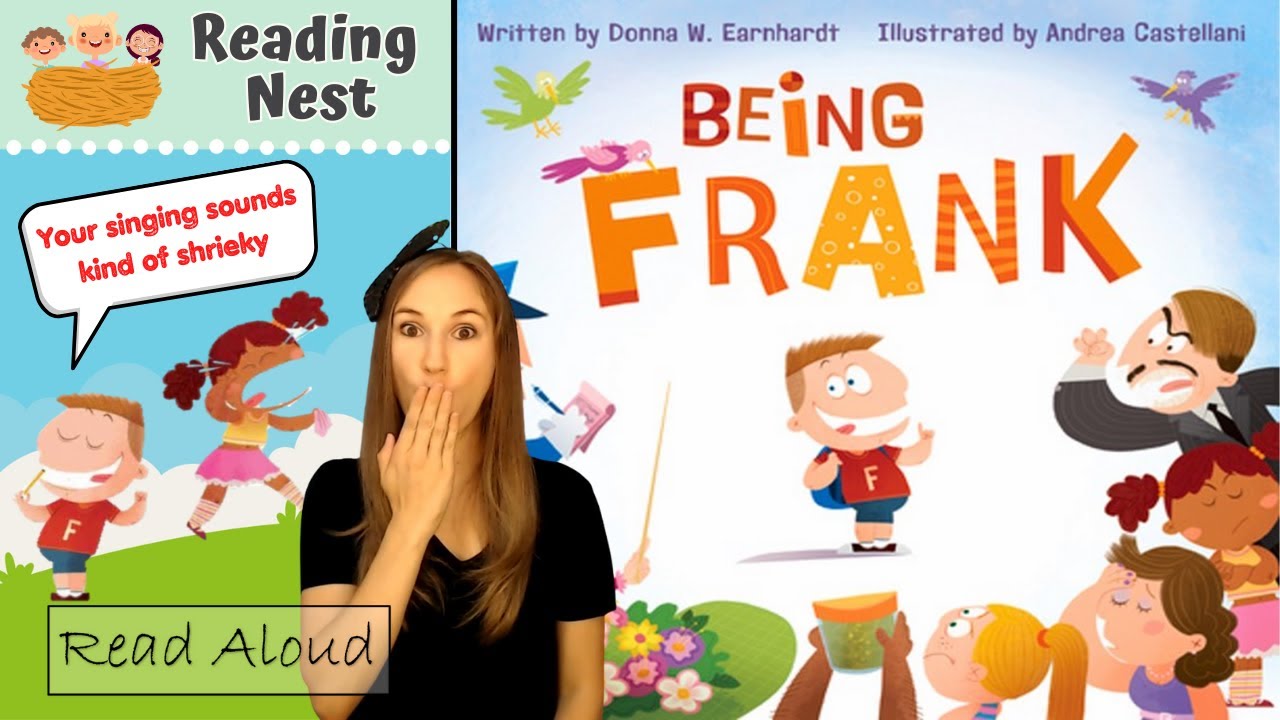 Being Frank - Read Aloud Books for Kids (Bedtime Stories, Fun Picture ...