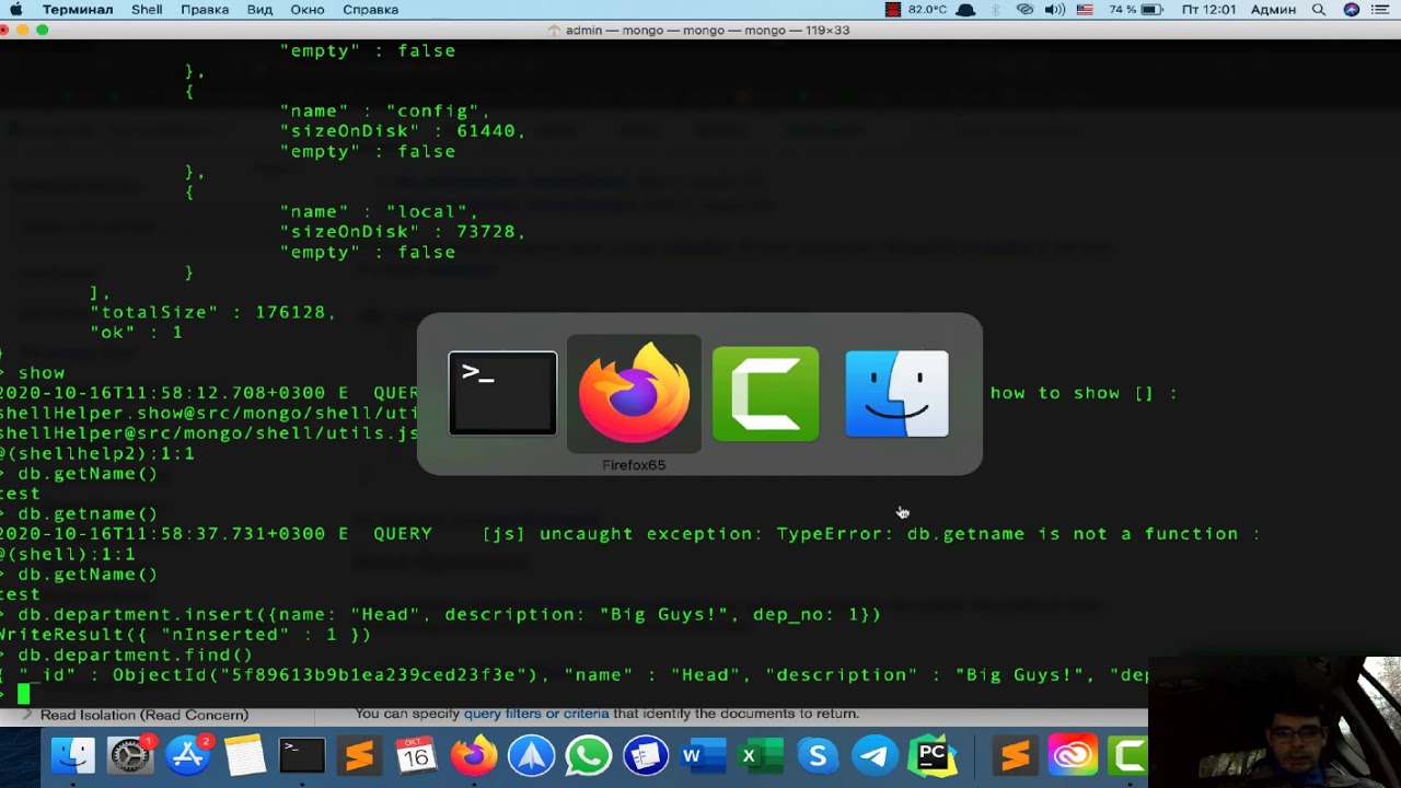 Mongodb In Terms Of Sql Developer 1 Youtube 2714
