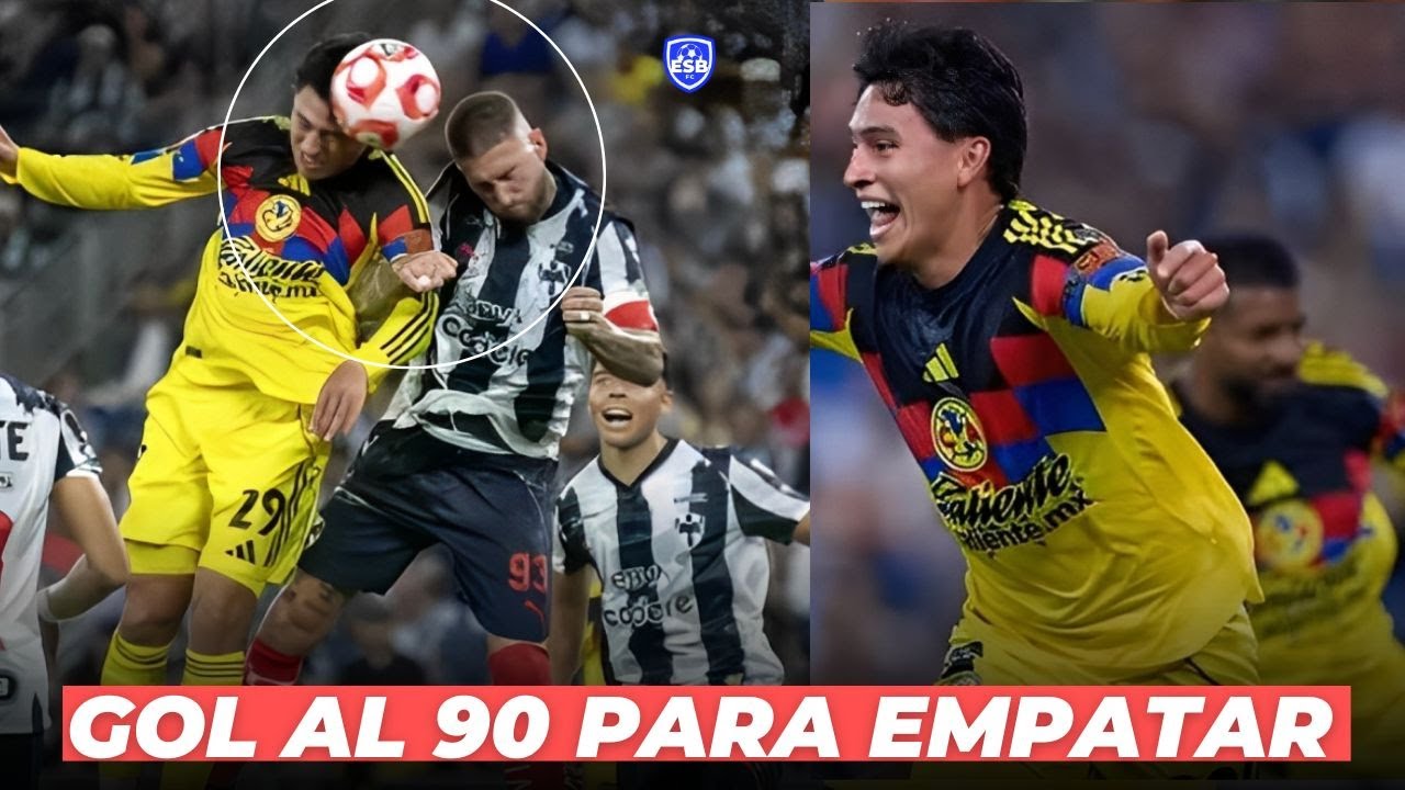 LE GANÓ a SERGIO RAMOS y América RESCATÓ, GOLAZO DE JUAN MACÍAS, JIMMY ...