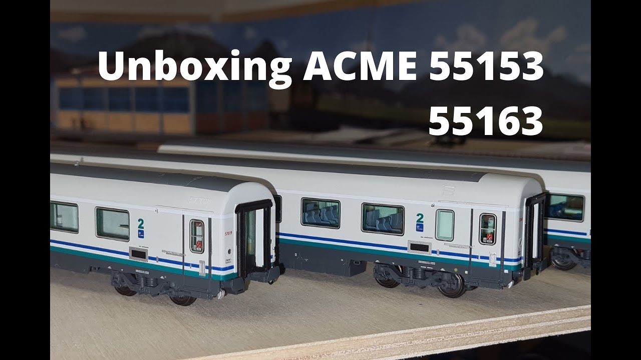 Unboxing, ACME 55153, 55163 - YouTube
