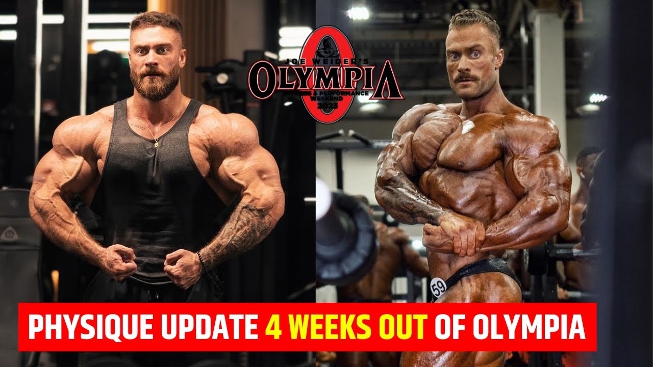 Chris Bumstead Insane Physique Update 4 Weeks Out of 2024 Olympia ...