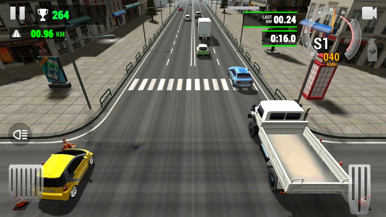 Car racing game with speedy boy - YouTube