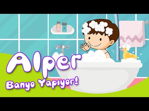 ALPER Banyo Yapıyor 🛁 – SingoSongo TV I İsme Özel Çocuk Şarkıları 🎶