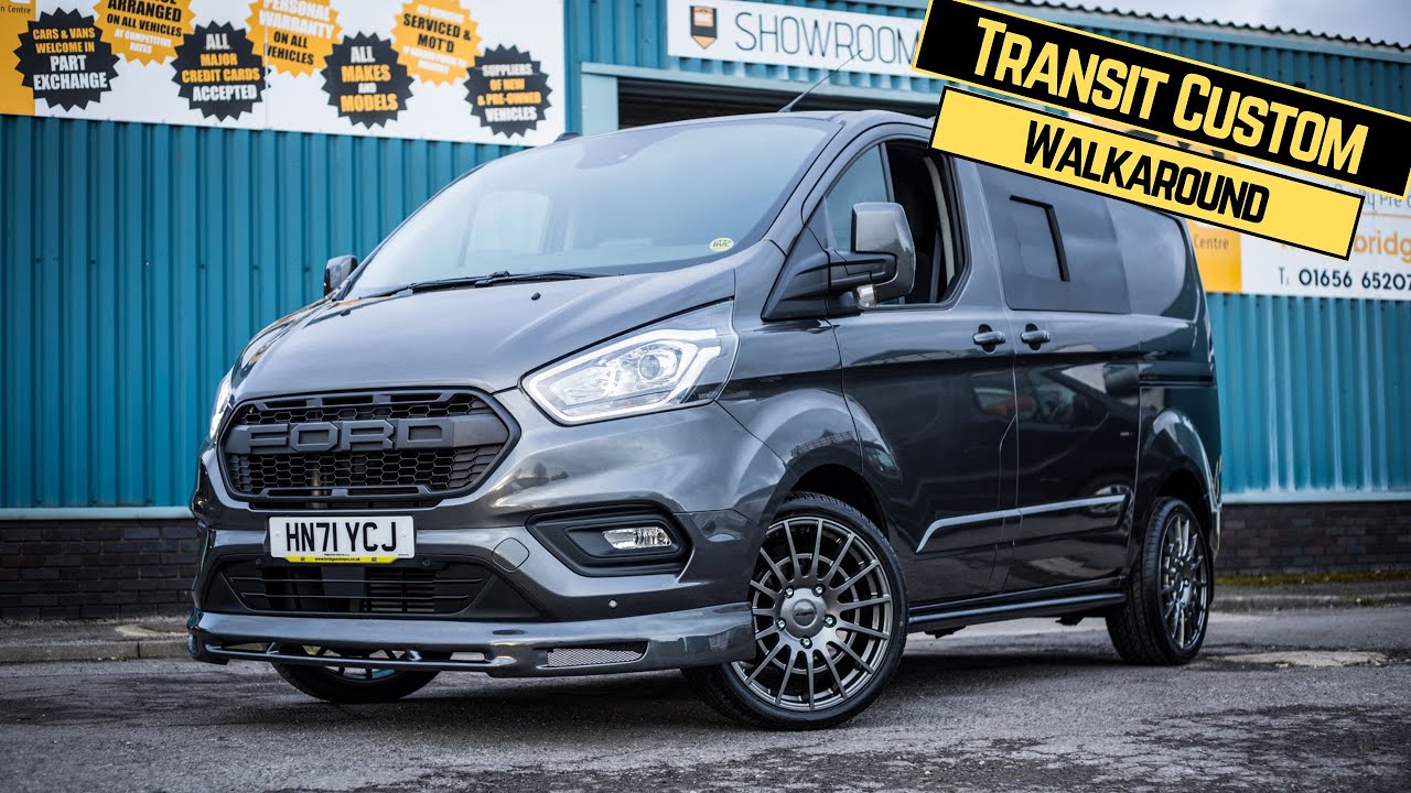 Ford Transit Custom Limited Detailed Walkaround Walk & Talk - YouTube
