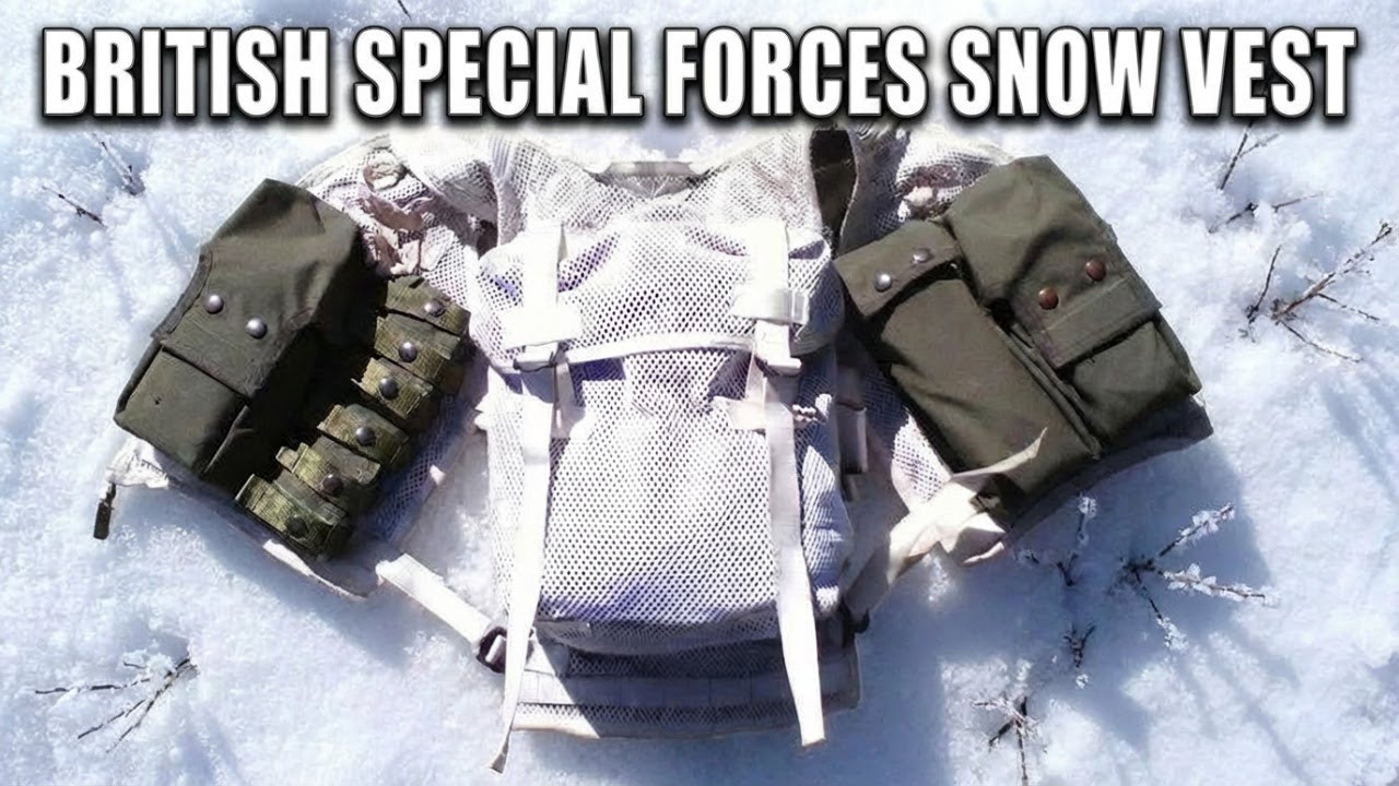 The Very Rare British Special Forces Snow Vest - YouTube
