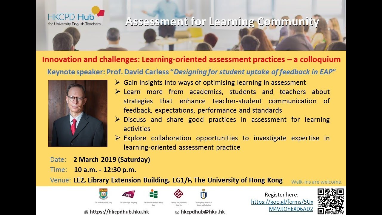 Dave Carless - Innovation and challenges: Learning-oriented assessment ...