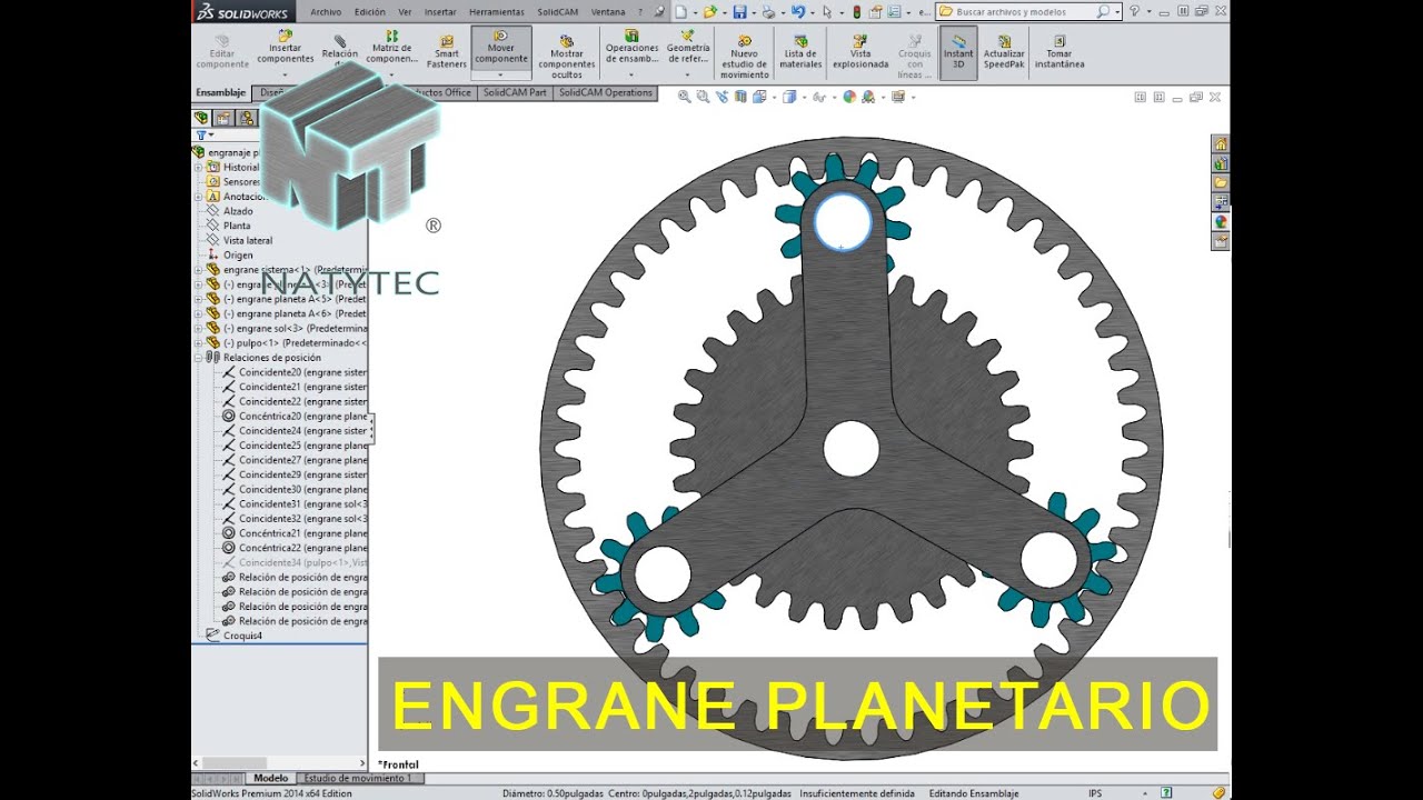 Engranaje Planetario - YouTube