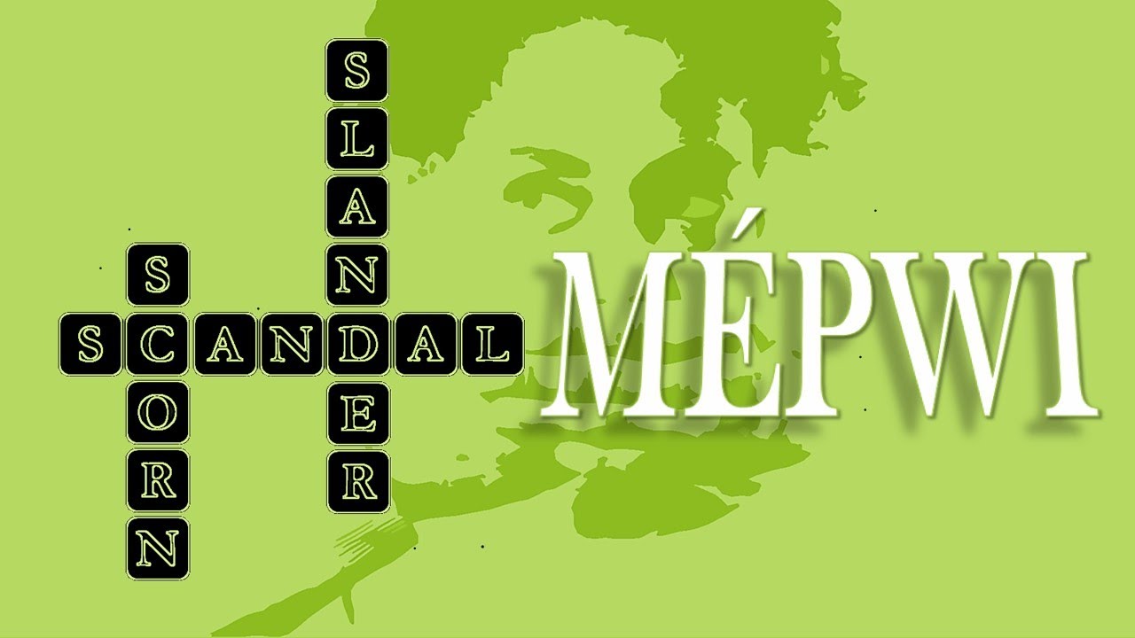 When Scandal and Slander Meet Scorn | Mépwi - YouTube