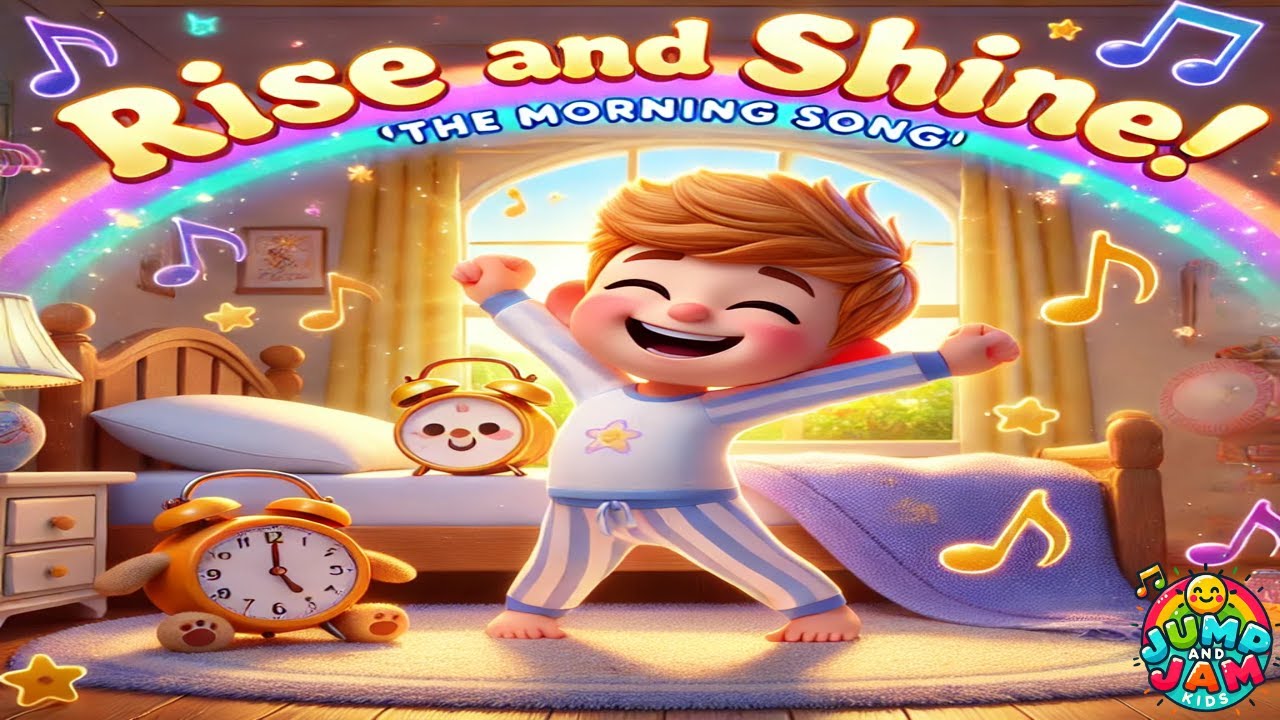 Rise and Shine! ☀️ Fun Morning Song for Kids | Wake Up & Dance! - YouTube