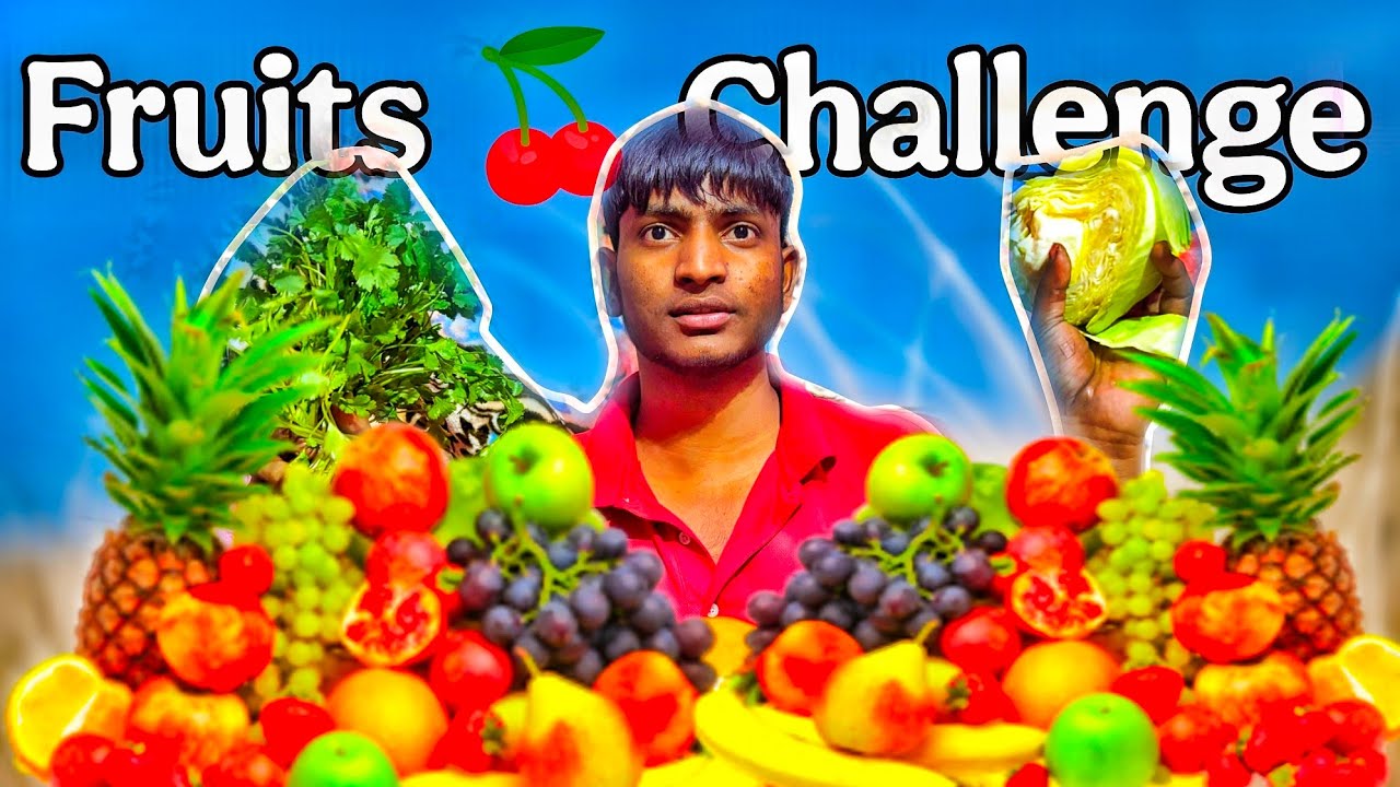 healthy vegetables eating challenge - YouTube