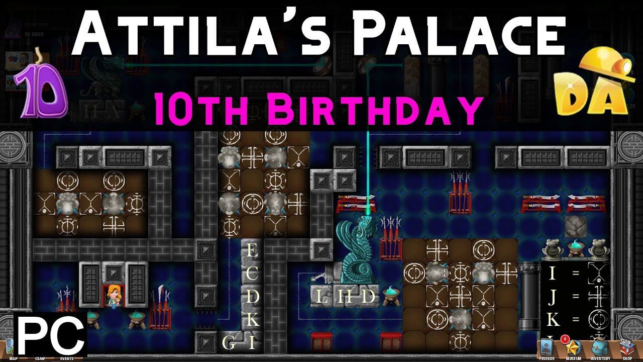 Attila's Palace | 10th Birthday #7 (PC) | Diggy's Adventure - YouTube
