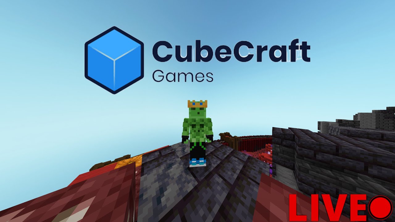 Playing With viewers Cubecraft Bedwars LIVE! - YouTube
