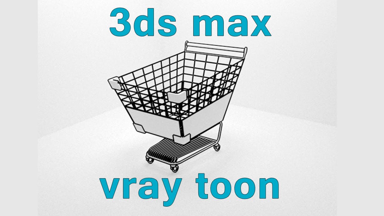 3ds max vray toon tutorial - YouTube