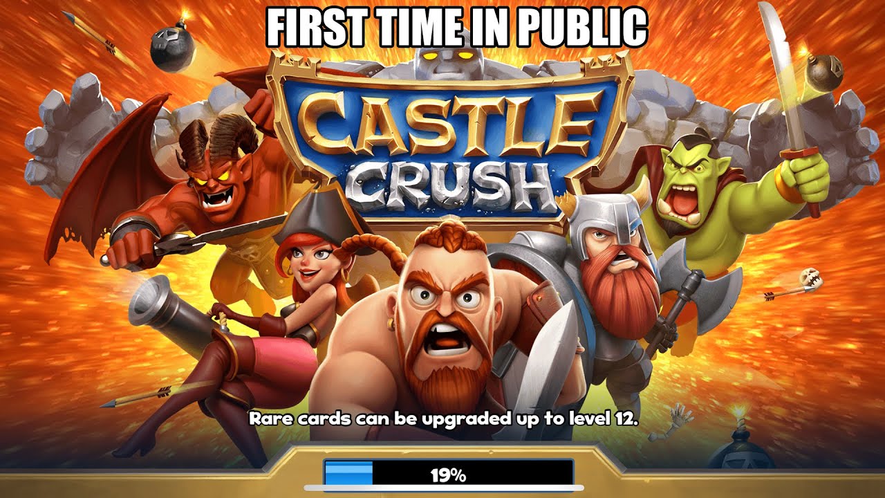 Castle Crush | First Time Crushing Castles In Public - YouTube