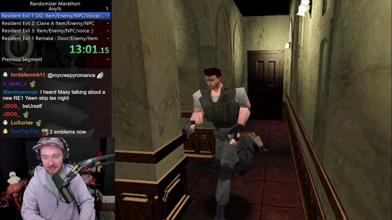 Resident Evil Randomizer Speedrun Marathon AGAIN - YouTube Resident Evil Randomizer Speedrun Marathon AGAIN - YouTube