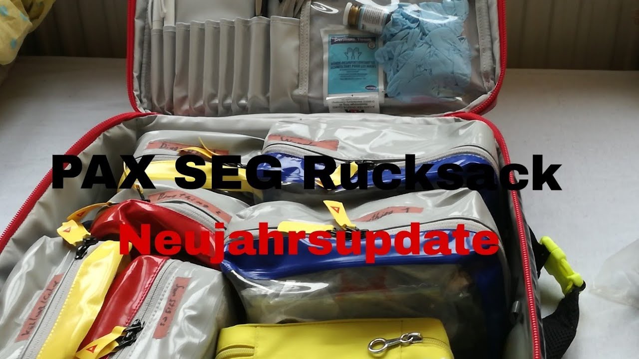 PAX SEG Rucksack Neujahrsupdate|Erste Hilfe Österreich(Valentin) - YouTube