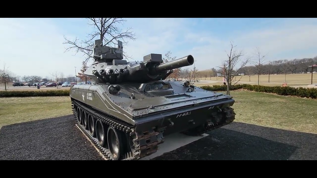 Tank Park at Cantigny Park, Wheaton, IL 3-5-22 - YouTube