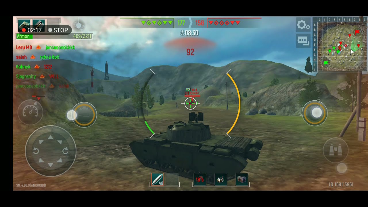 Tank Force : army war games PVP Gameplay ( video coming soon) - YouTube