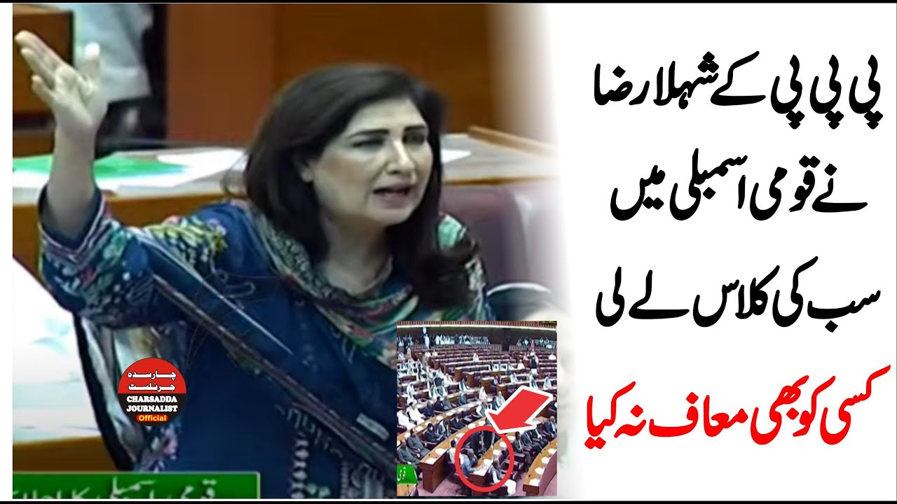 PPP Shehla Raza Fiery Speech in National Assembly - YouTube