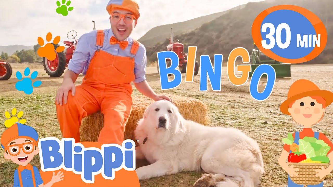 Bingo Is His Name Oh! 🐕 | Blippi Music Video 🎵 | Community Corner 🌸 ...