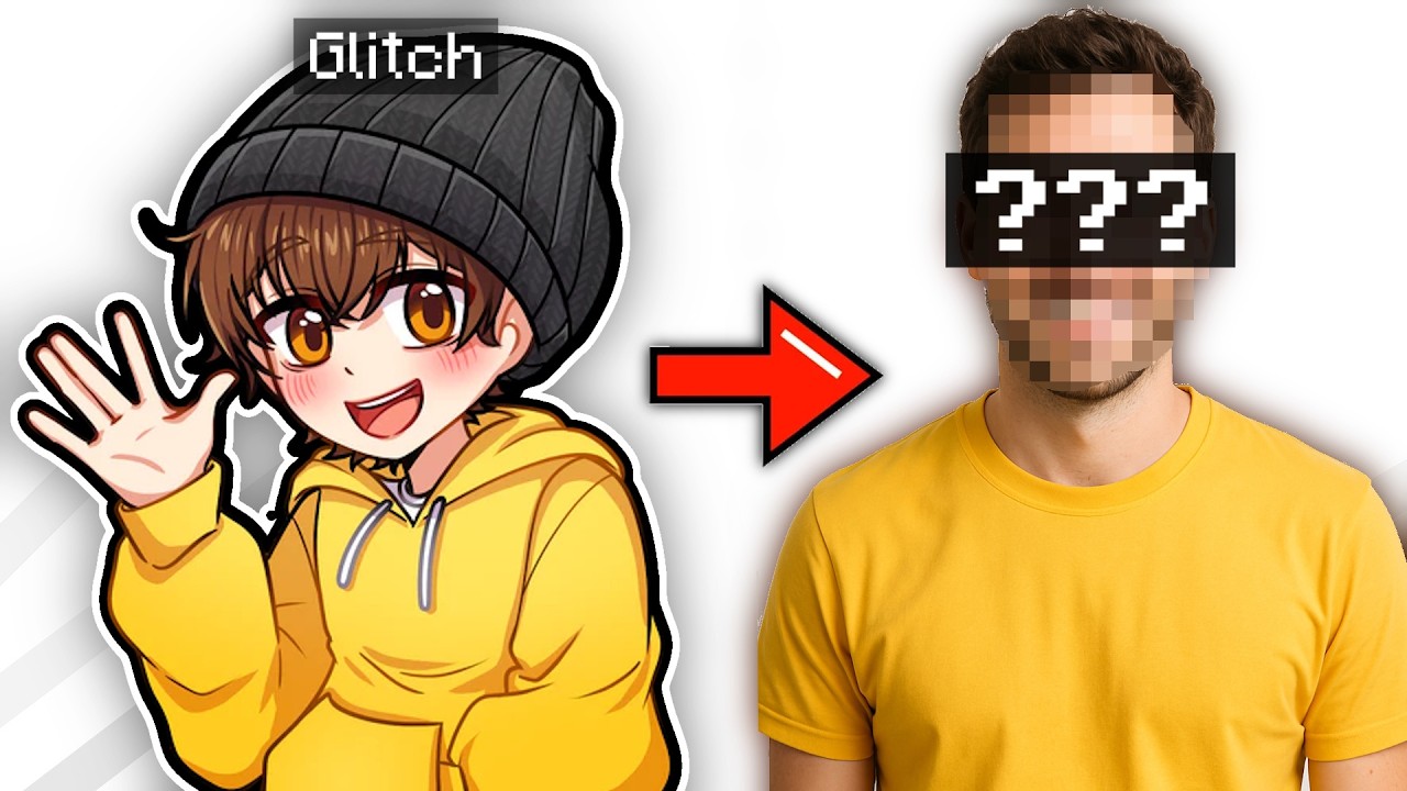 Glitch face reveal - Glitch in Real Life? - YouTube