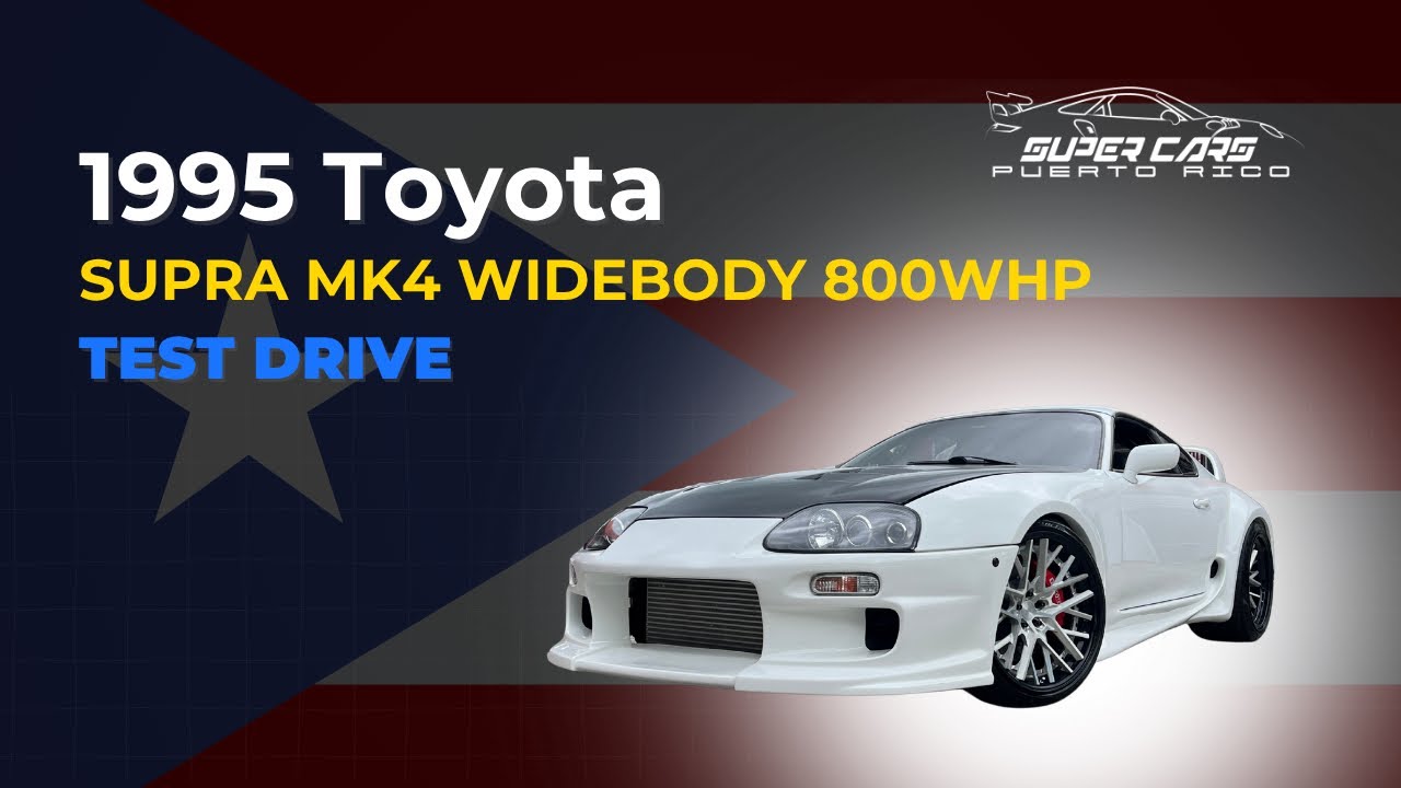 1995 Toyota Supra Mk 4 Widebody 800whp - TEST DRIVE - Review Boricua ...
