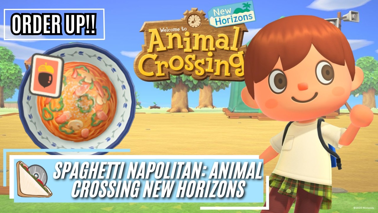 Rookie chefs make Spaghetti from Animal Crossing!!!- Order Up! - YouTube