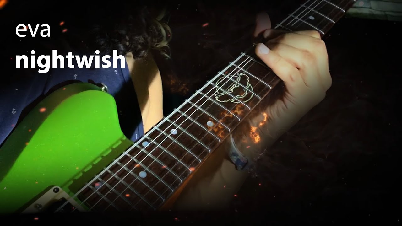 eva - nightwish / guitar solo cover - YouTube