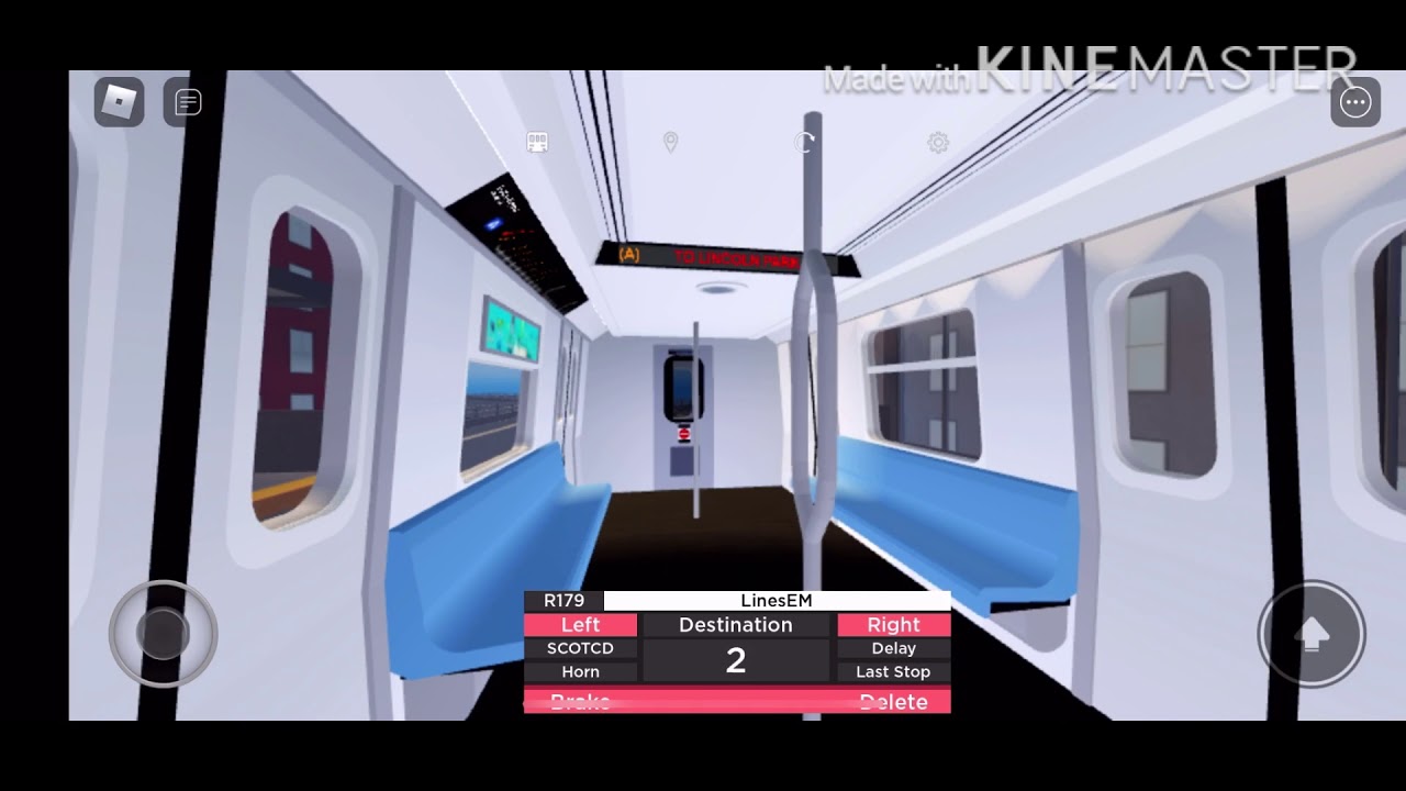 Roblox STS A/C Lines R179 A Train To Lincoln Park South - YouTube