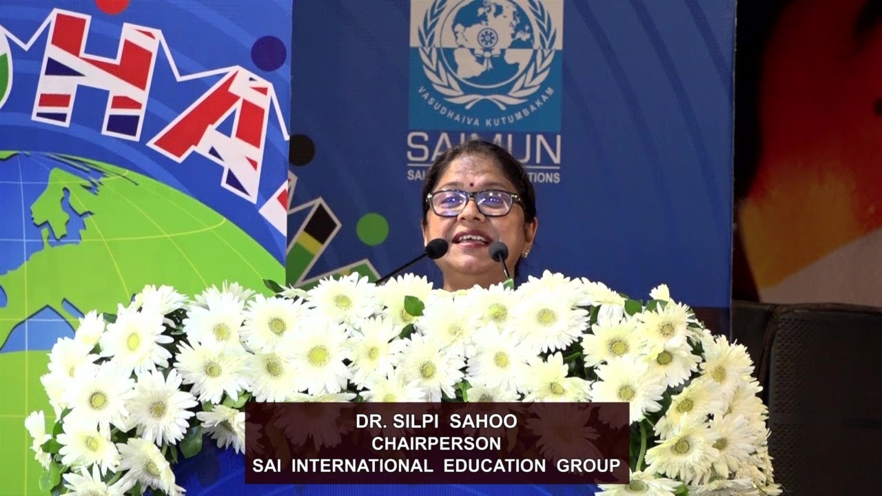 SAIMUN 2022-Opening Speech by Chairperson SAI International - YouTube