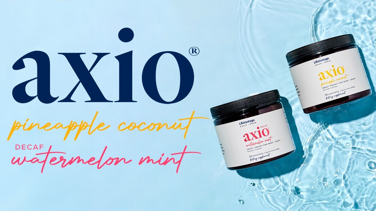 AXIO® Watermelon Mint & Pineapple Coconut - YouTube