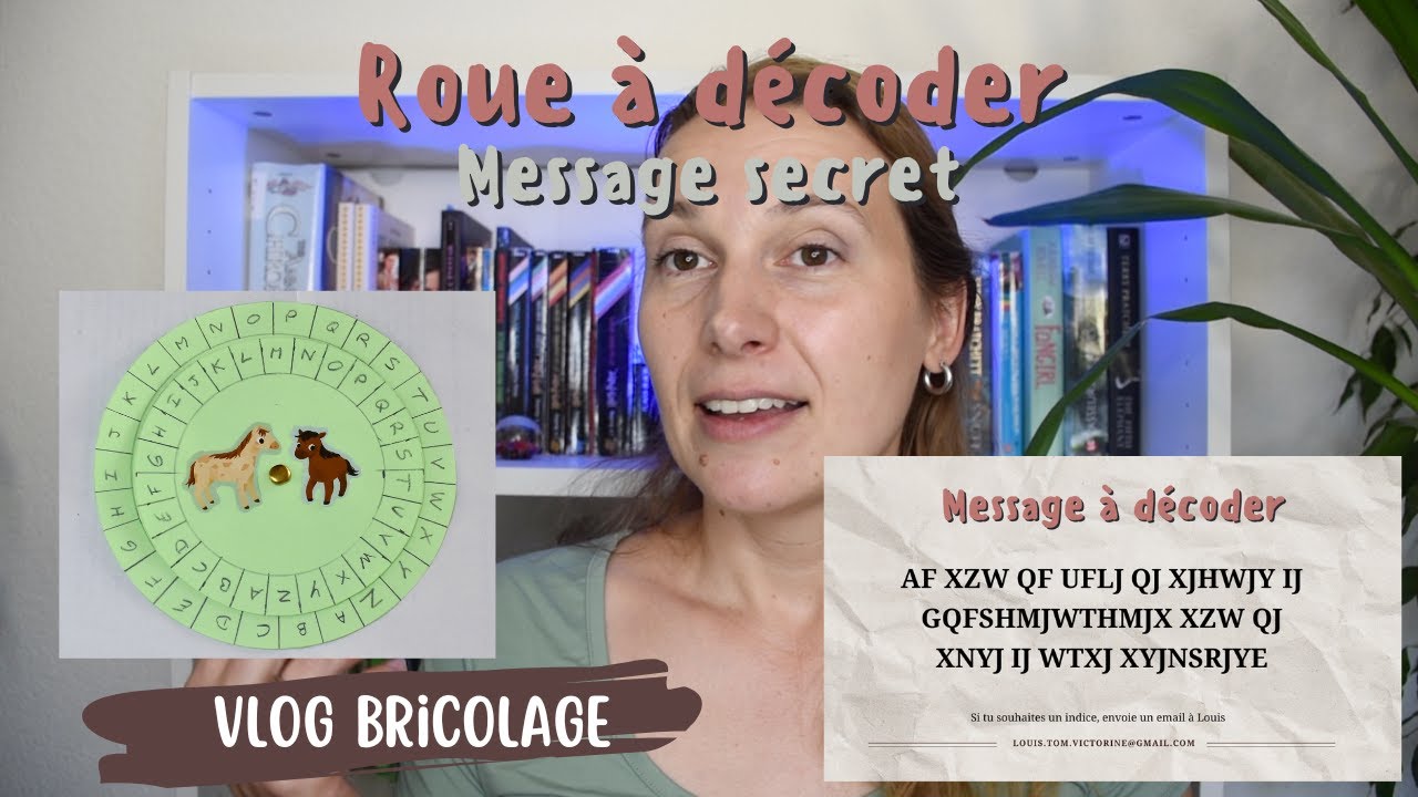 Deviens Détective : Comment fabriquer une roue à décoder les messages ...