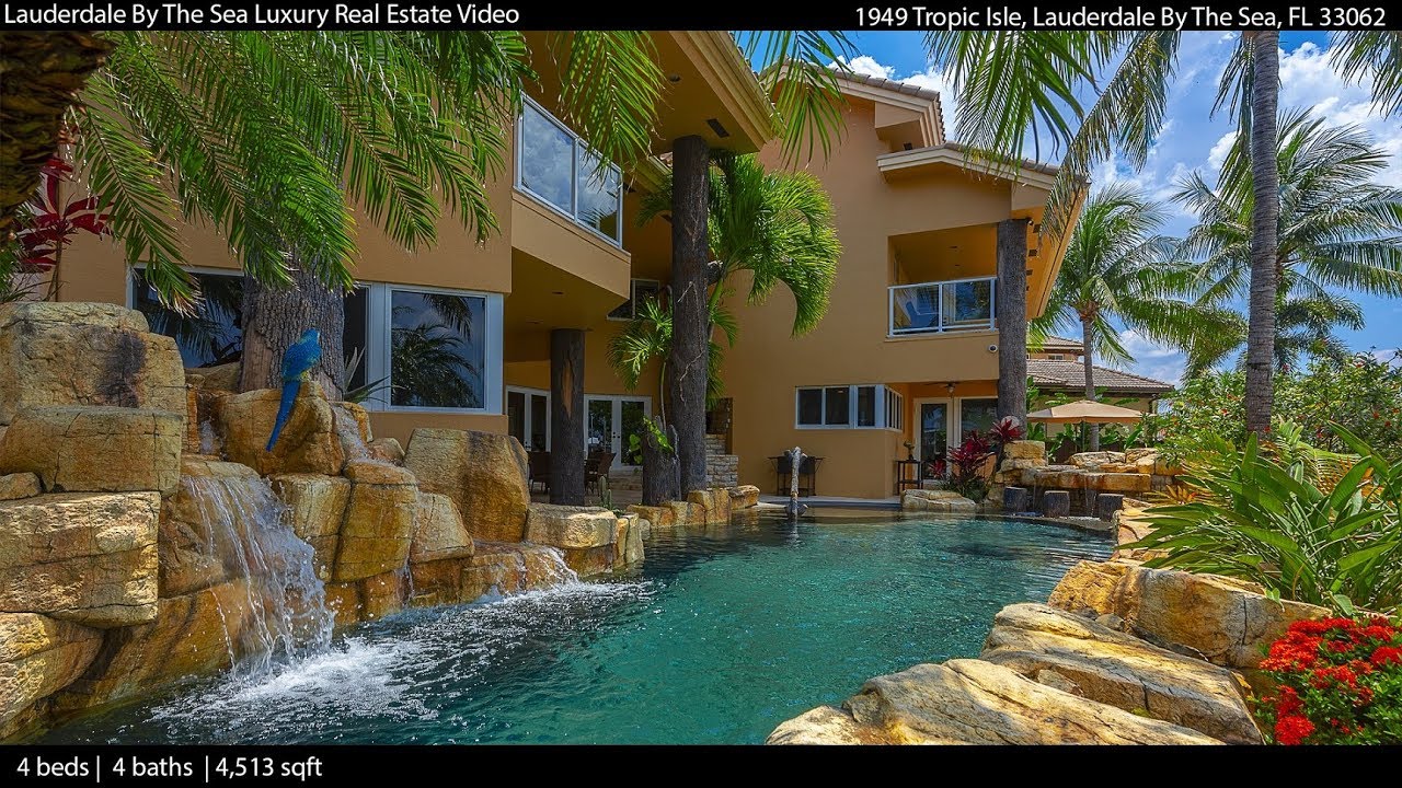 Lauderdale By the Sea Luxury Real Estate Video | 1949 Tropic Isle ...