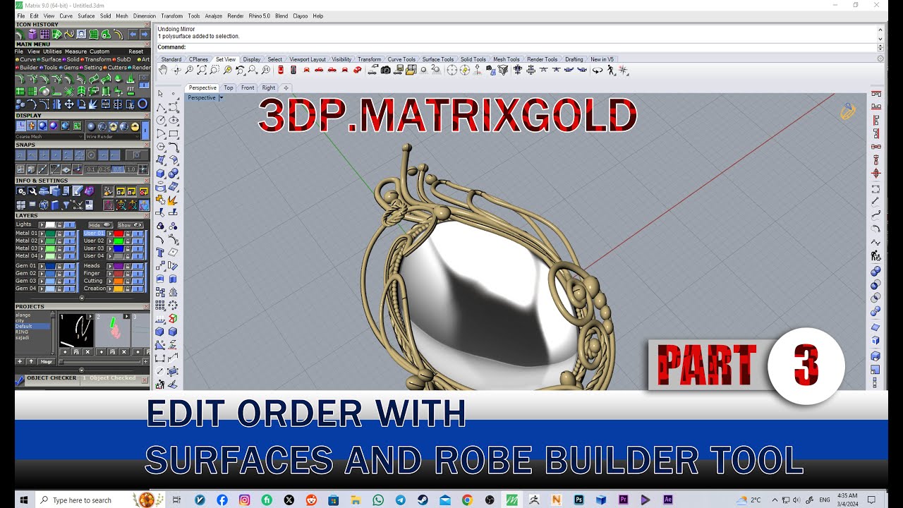 SURFACES & ROBE BUILDER TOOL - YouTube