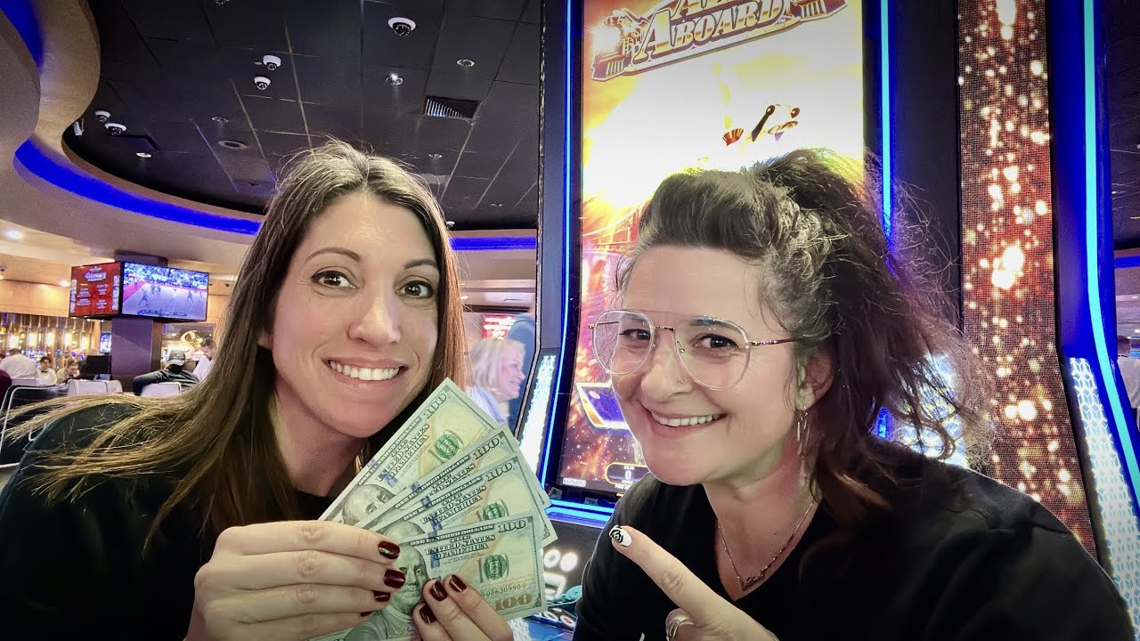 WINNERS! 👊 Perfect timing for a change! All Aboard slot machine w ...