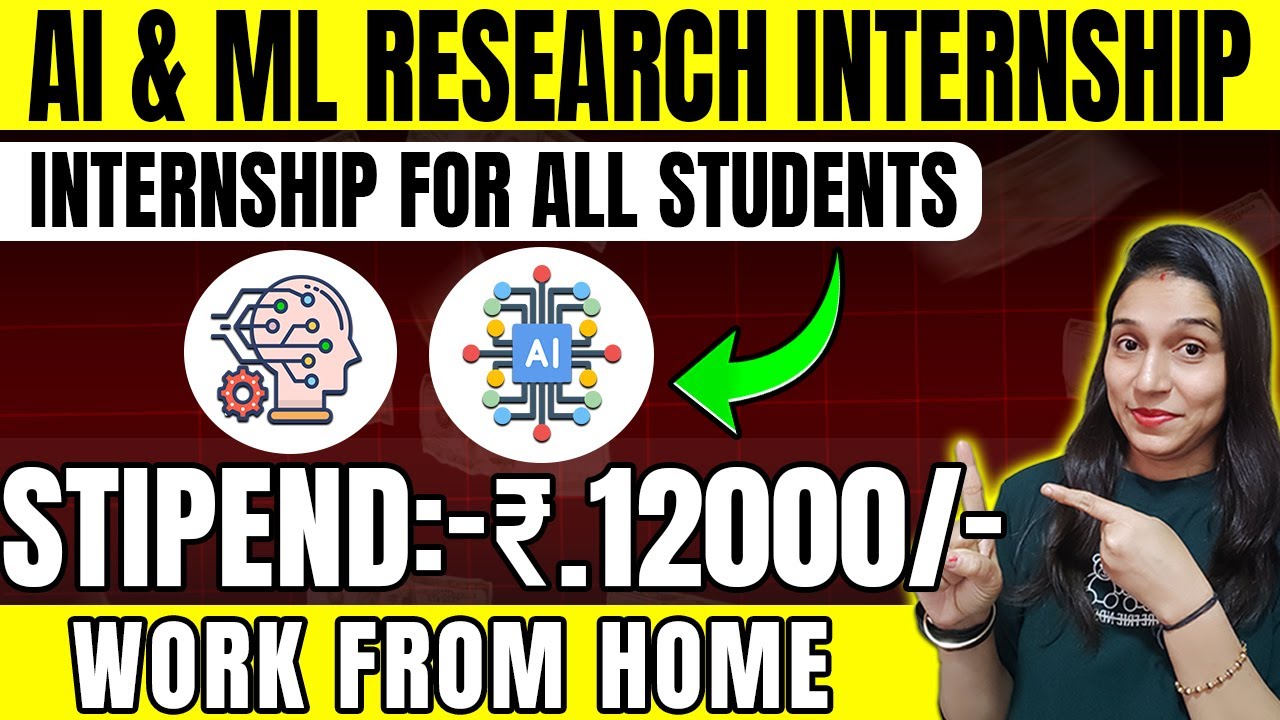 Free Internship With Certificate Online 🔥 | Machine Learning Internship ...
