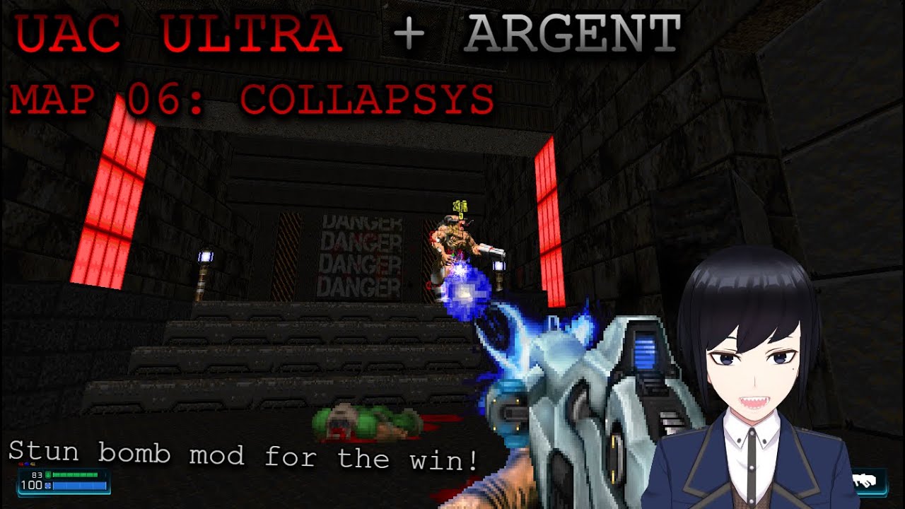 Doom 2 | UAC Ultra + Xaser's Argent, map 06: Collapsys - YouTube